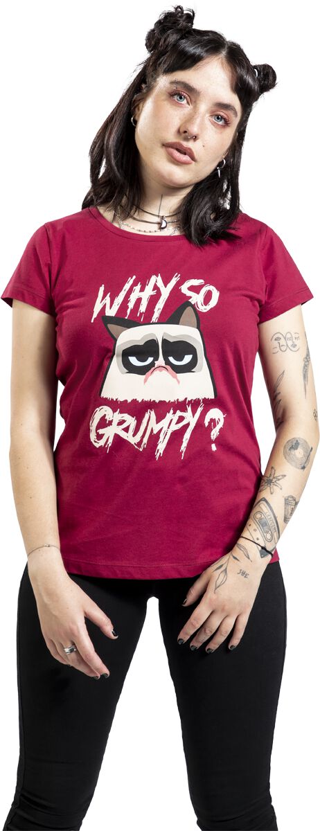 Hvorfor så sur? | Grumpy Cat T-shirt | EMP